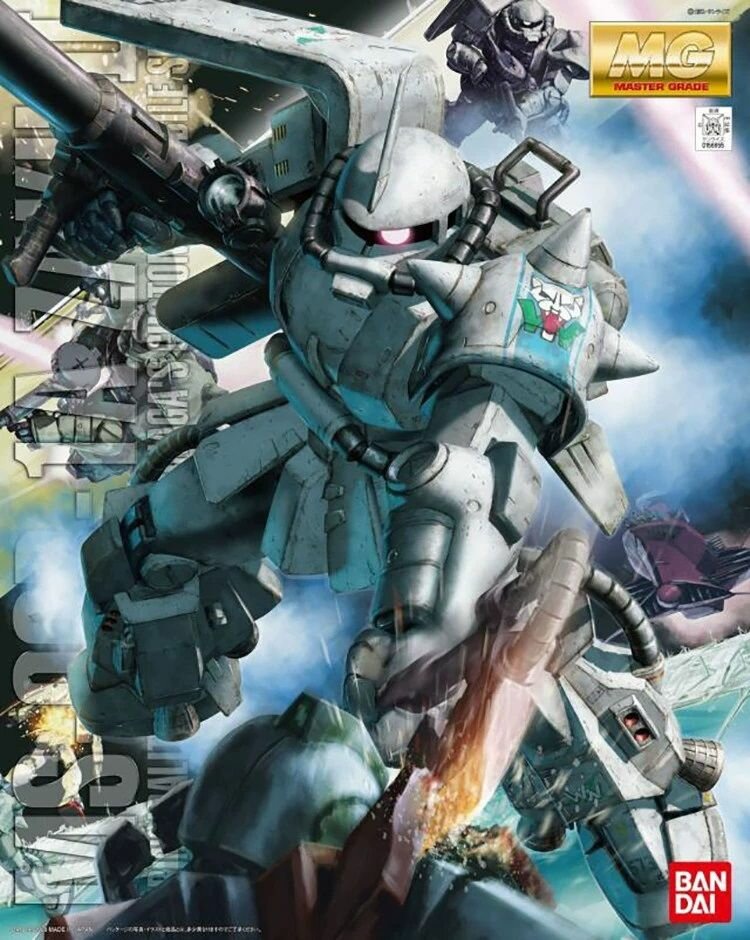 Фигурка Bandai MG 1/100 MS-06R-1A ZAKU II MOBILE SUIT Assemble the Model