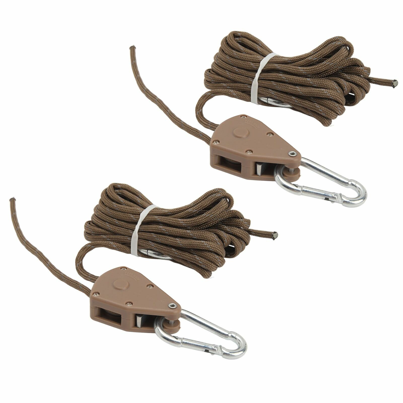 4-метровый регулируемый ветровой шнур для кемпинговой палатки с блоком, трос для быстрой установки навеса, прочный трос цвета хаки для кемпинга