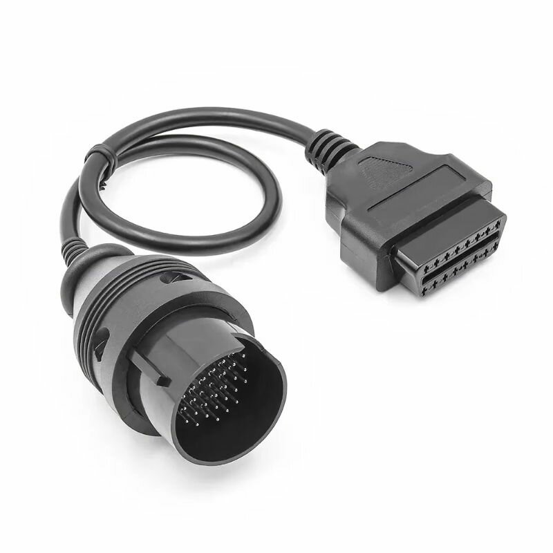 Переходник OBD2 для Mercedes 38-pin (полная распайка) — диагностика моделей 1994–2002 W124 W129 W140 W202 W210