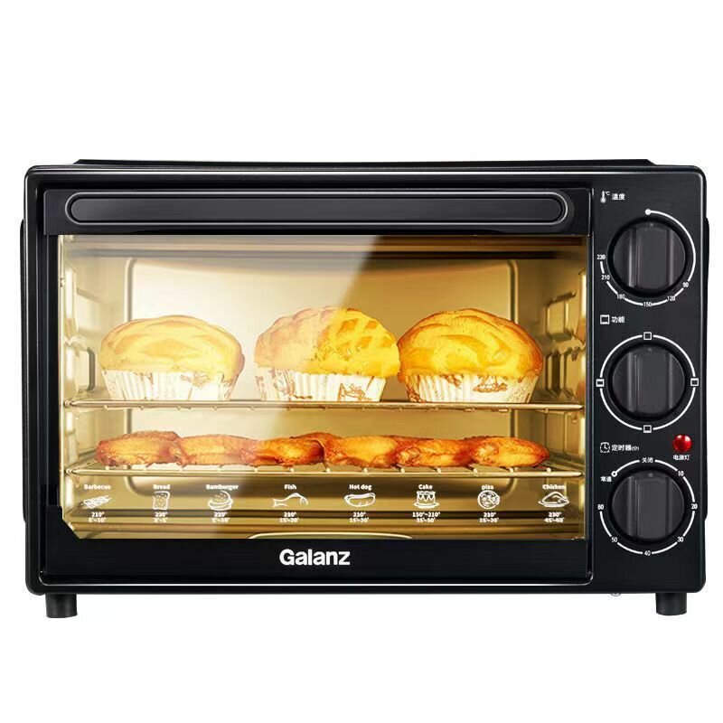Galanz-GM30 настольная электрическая духовка, 3 режима приготовления, объем 30 л, 2 противня + 1решётка -hj