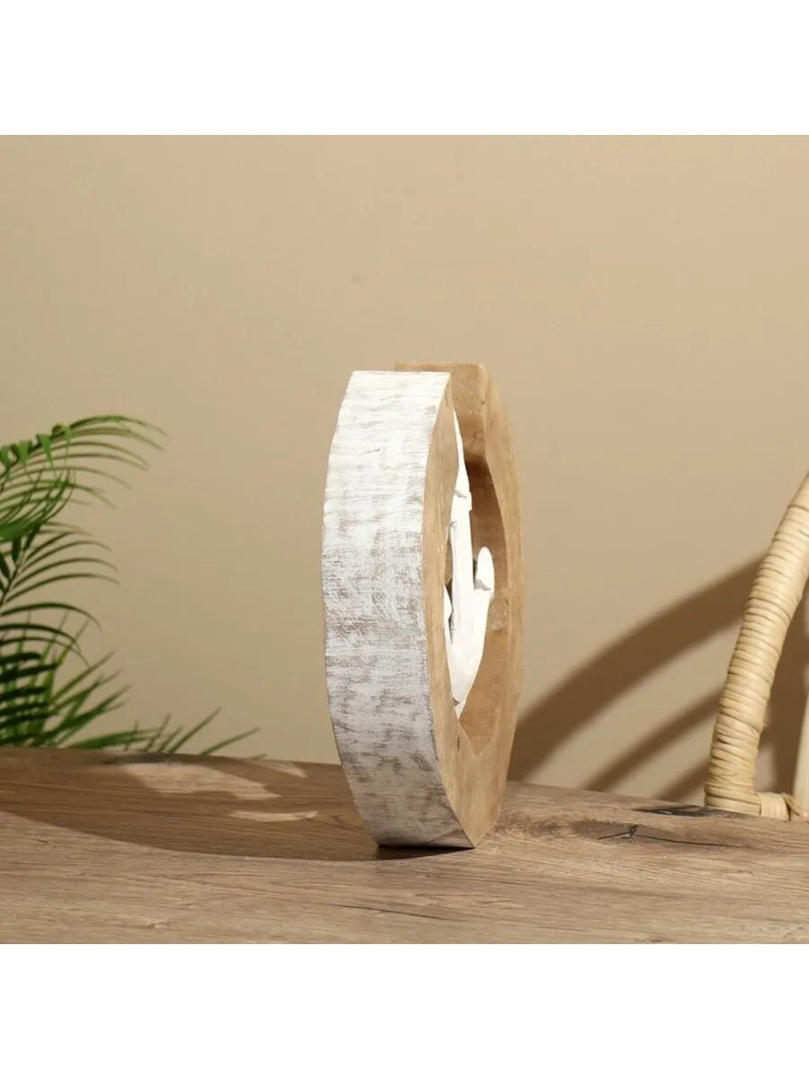 Элегантный якорь из дерева и алюминия