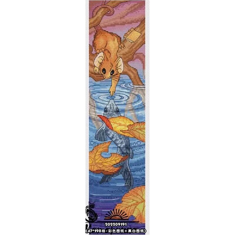 Наборы для вышивки крестом XIUSPRING, 100% хлопок ZZ12487-B, 14ct white