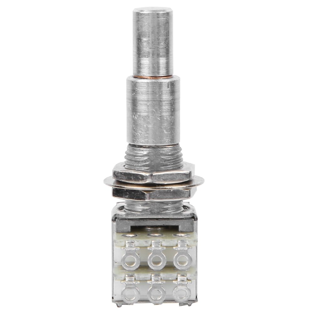 Потенциометр для бас-гитары B50K, концентрический потенциометр с локатором центра