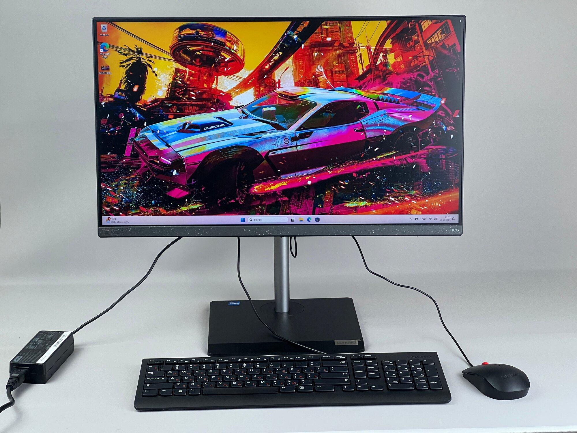 23,8" Моноблок Lenovo ThinkCentre NEO 30a All-In-One FHD/ Corei7-1260P/16GB DDR4/ 512GB SSD/Win11Pro