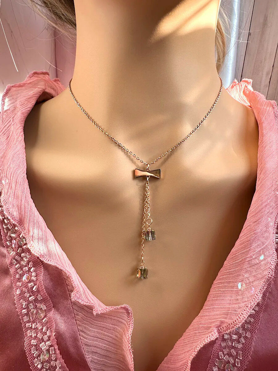 Колье, кристаллы Swarovski