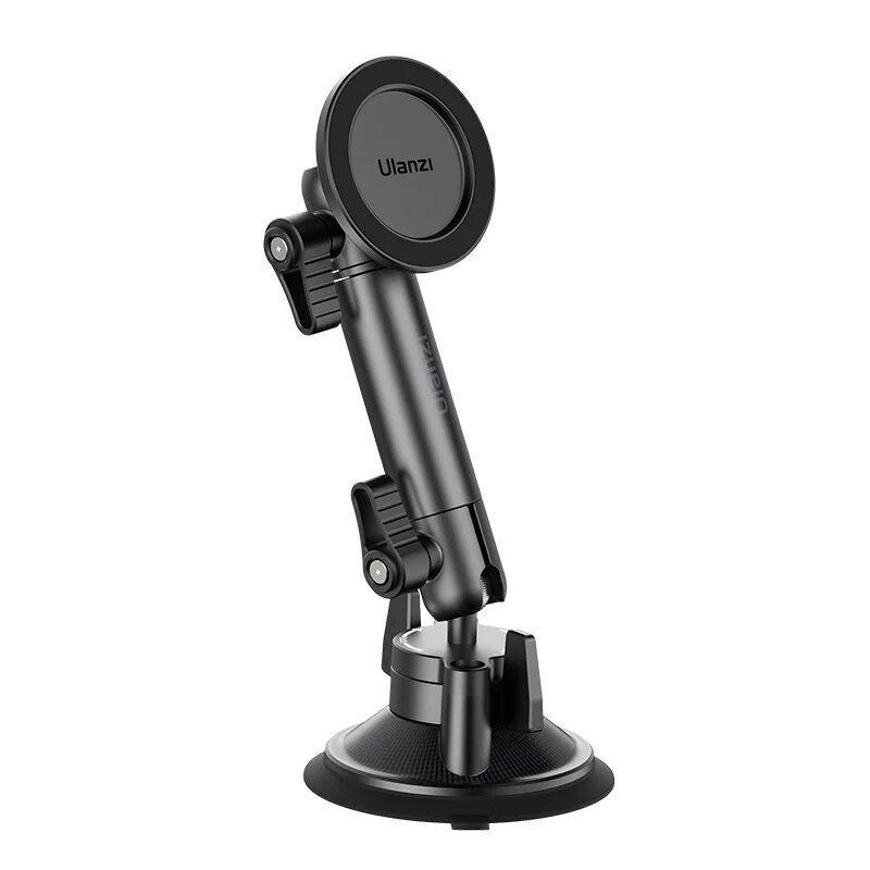 Ulanzi ZJ06 Крепление на присоске для смартфонов MagSafe на 360° ° Регулировка шаровой головки для лобового стекла люка автомобиля