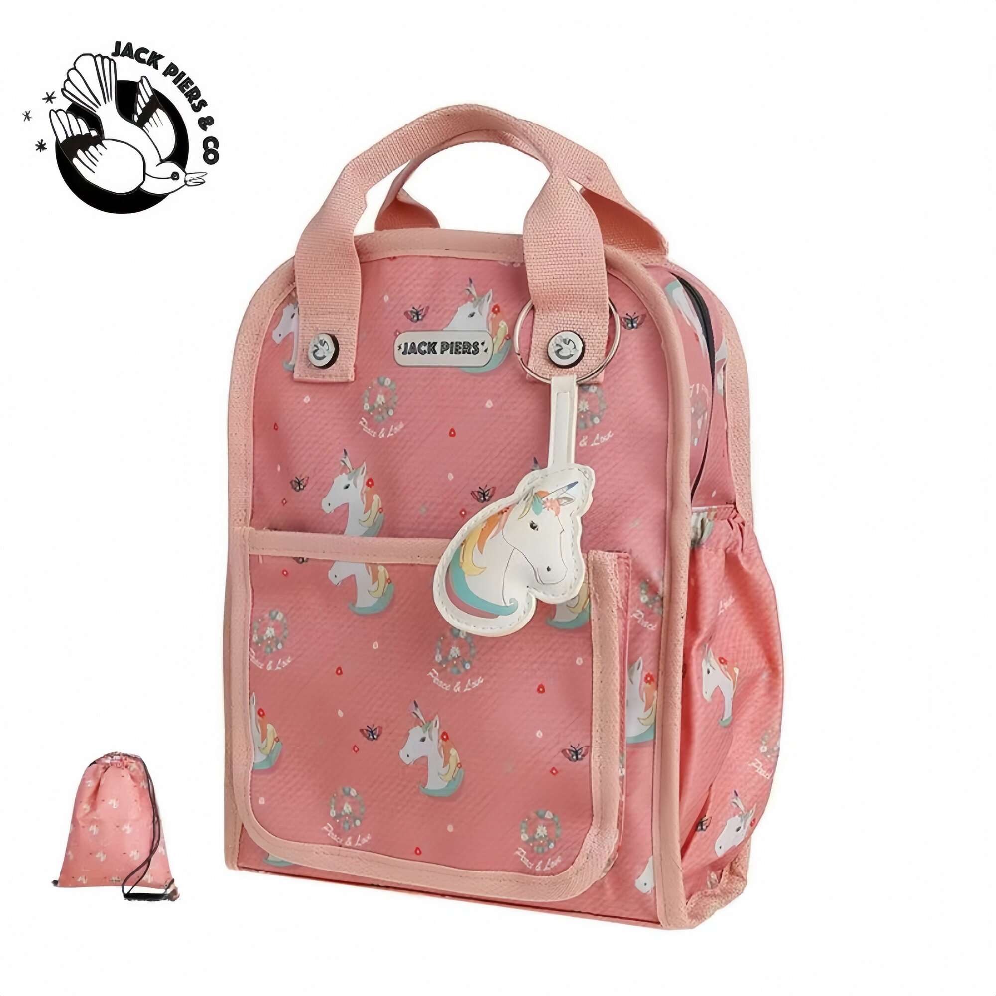 Ранец Jack Piers Mini, для первоклассников, водоотталкивающий, 22.5x28x11 см
