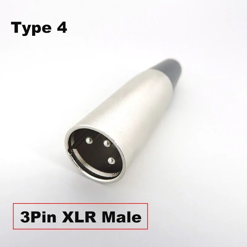 3Pin XLR Male Type 4