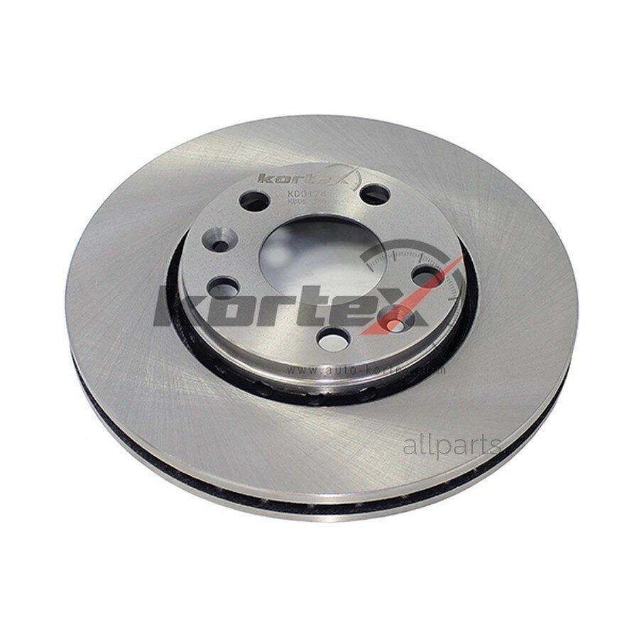 KORTEX KD0174 Диск торм. RENAULT DUSTER/FLUENCE 10-/MEGANE III пер. вент.(d=280mm)