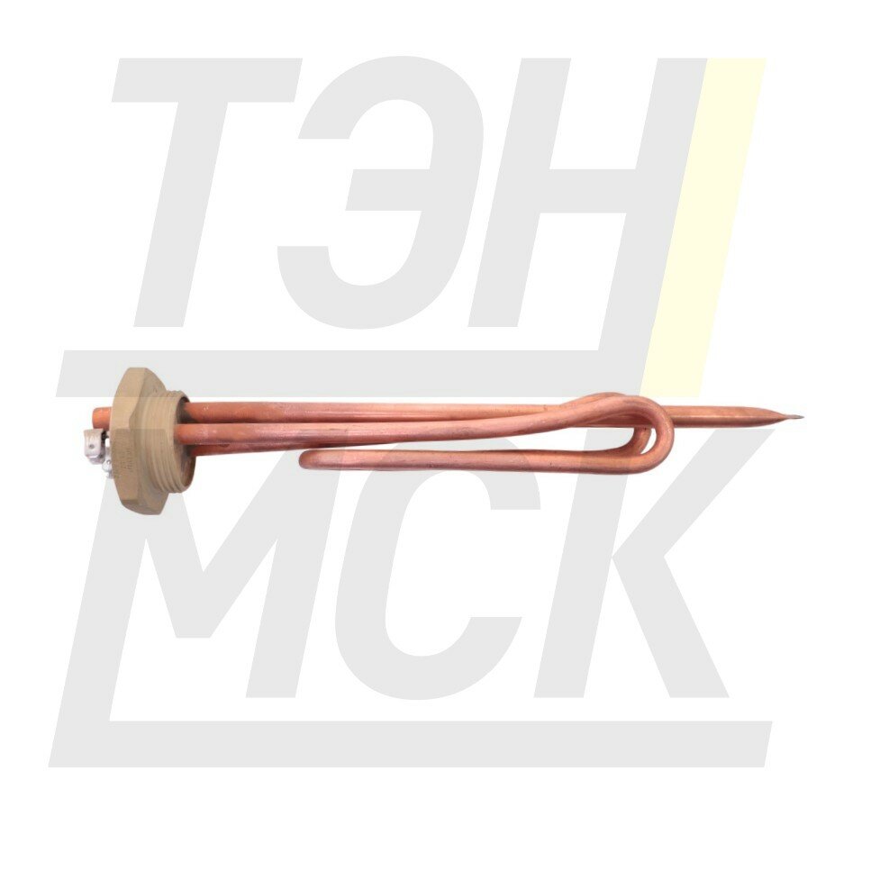 ТЭН 1,6кВт (1600Вт) RCT, резьбовой 42мм для Bosch, Real, Gorenje, трубка под термостат D10, 282408