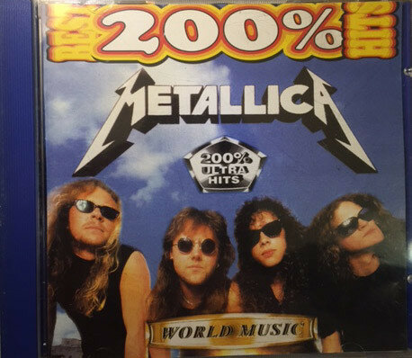 Metallica. 200% Ultra Hits (RU, 1999, заводской диск) CD