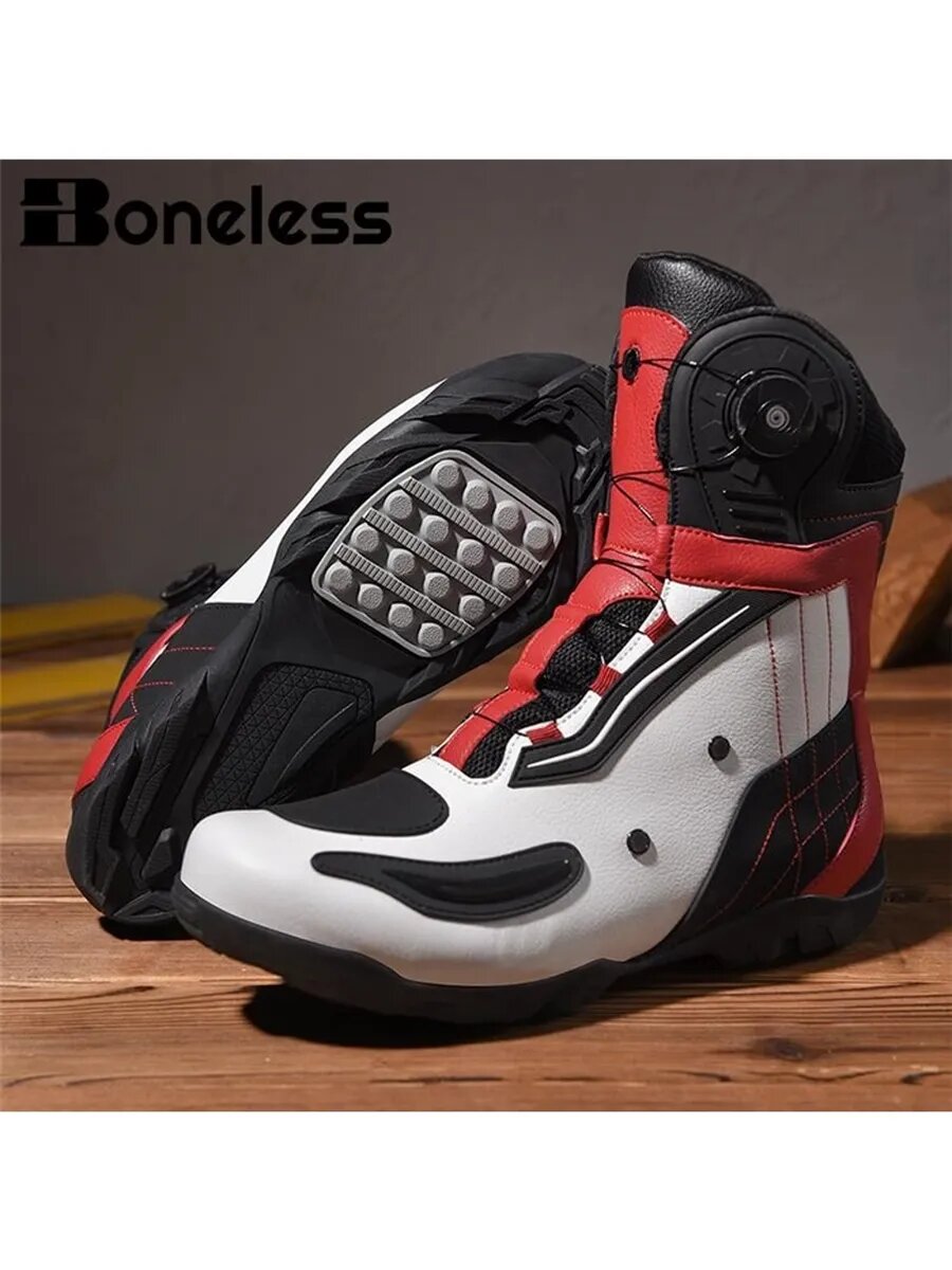 Мужские и женские мотоциклетные ботинки BONELESS