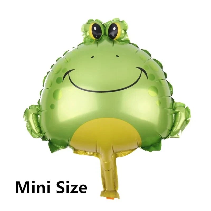 Фольгированные шары с лягушками HEROCROSS Зеленый, 1pc