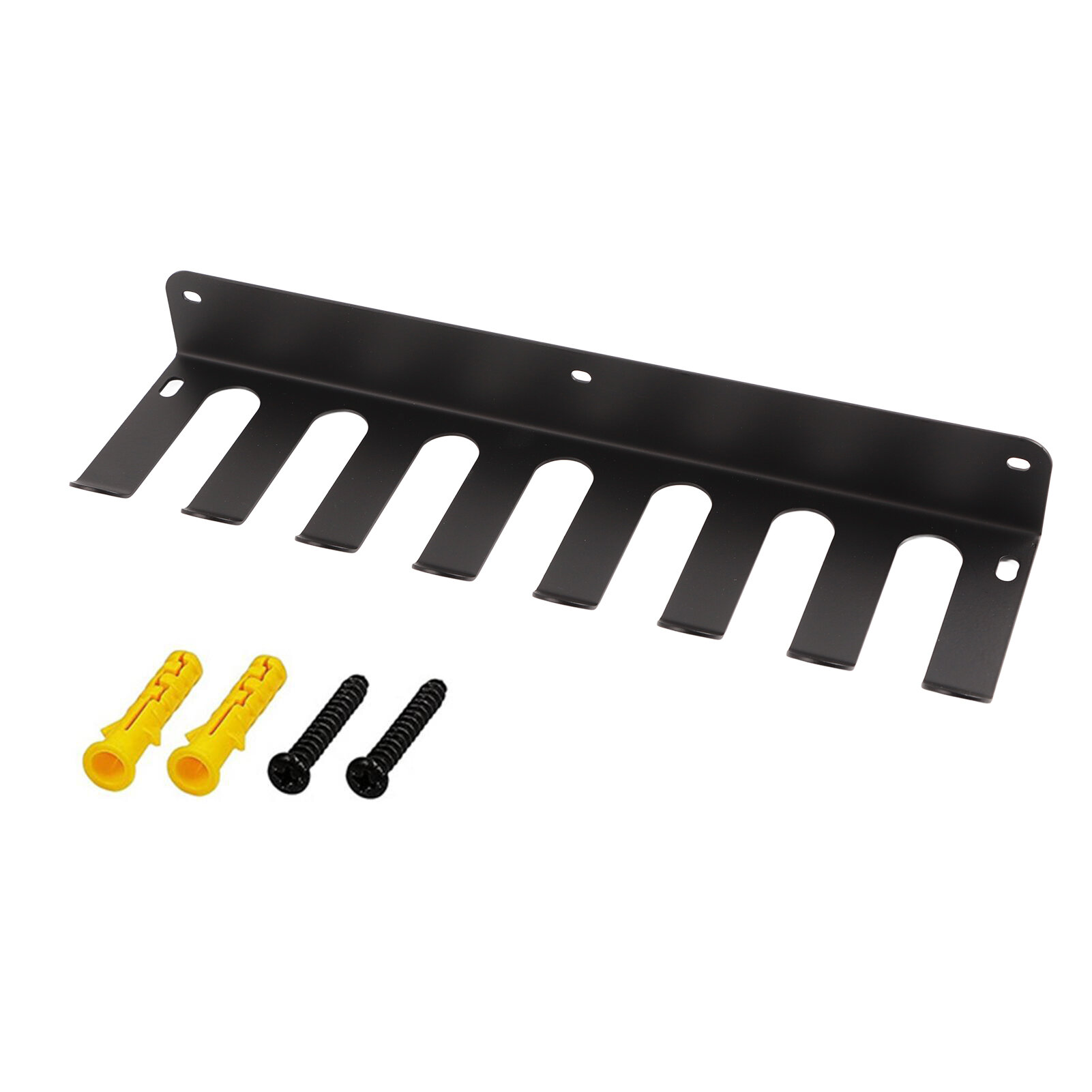 Стойка для хранения штанг для спортзала с крючками, прочный стальной органайзер для домашнего спортзала, складная и экономящая место