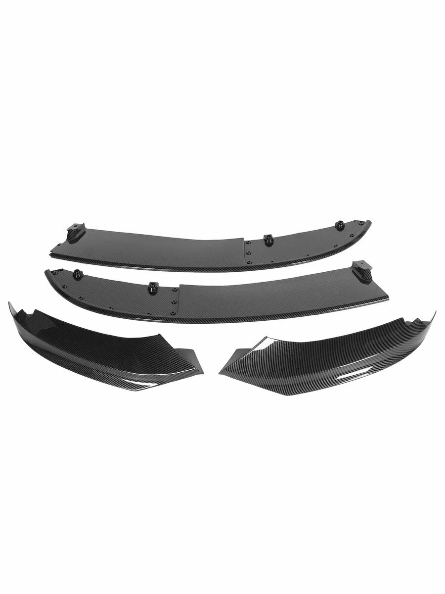 4 шт. спойлер для переднего бампера, дефлектор, сплиттер,