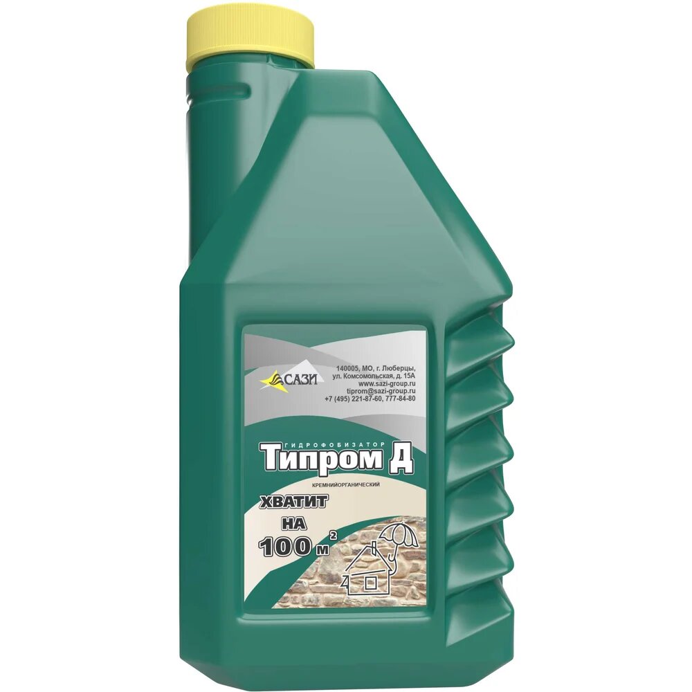Типром Д 1л гидрофобизатор кремнийорганический (суперконцентрат) для бетона, камня, гипса RM000006968