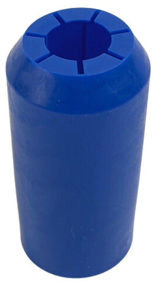 Втулка защитная Uni-Fitt / Уни-Фитт на теплоизоляцию для труб, синяя, из пластика, диаметр 16-20мм / фитинг сантехнический