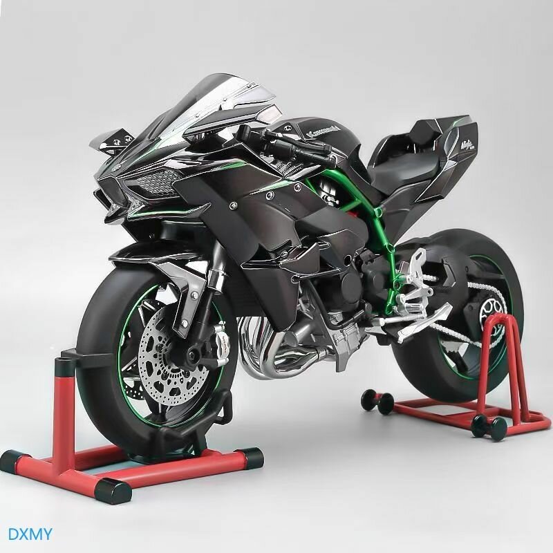 Мотоцикл модели Kawasaki H2R может быть воспламенен эмуляция локомотива ручная игрушка
