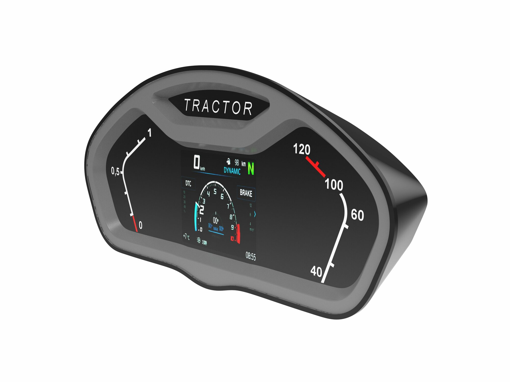 Панель приборная LED ZTD204G2 12V, в сборе