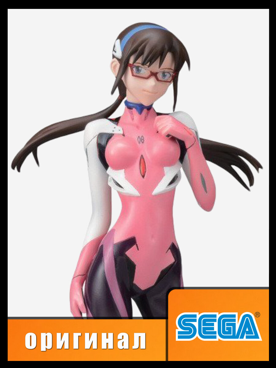 Оригинальная фигурка Makinami Mari от Sega из аниме Evangelion / Макинами Мари «Евангелион» 18 см