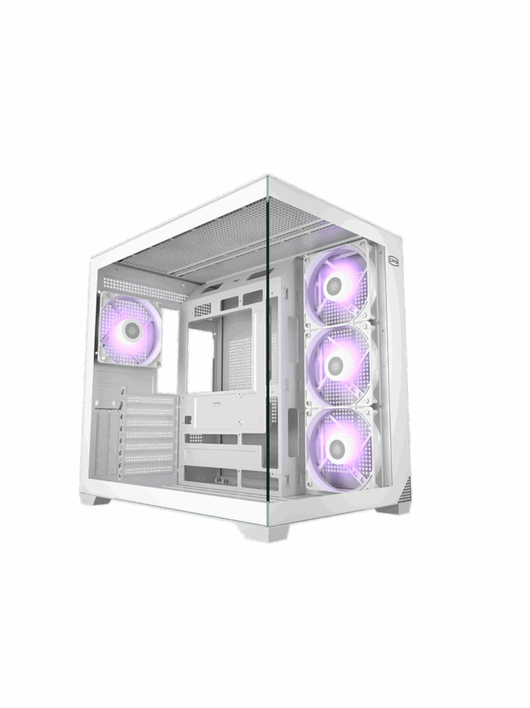 Корпус без блока питания PcCooler C3T700 ARGB WH, официальная гарантия