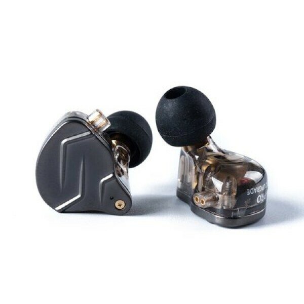 KZ ZSN Pro без микрофона, серый, проводные наушники