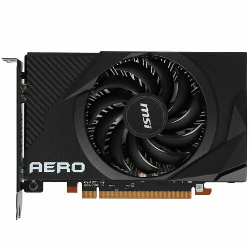 Видеокарта MSI AMD Radeon RX 6400 AERO ITX (RX 6400 AERO ITX 4G) - PCI-E 4.0, 4 ГБ, GDDR6, 64 бит, DisplayPort, HDMI, GPU 1923 МГц