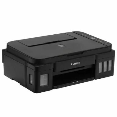 МФУ струйное Canon PIXMA G2010 (G2010) черный - цветной, A4, 4800x1200 dpi, ч/б - 9 стр/мин (A4), USB Type-A