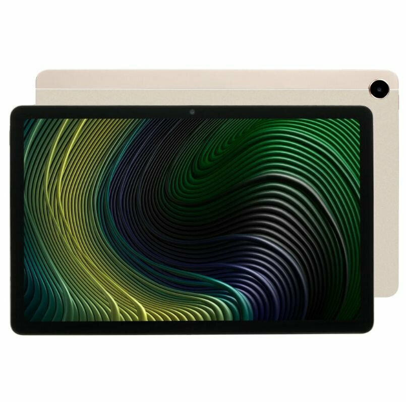 10,4" Планшет realme Pad Wi-Fi (6650468) 128 ГБ золотой - 2000x1200, IPS, 8x2 ГГц, 6 ГБ, 7100 мА*ч, Android 11. x