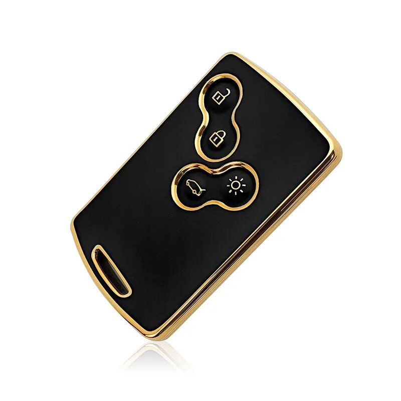 Чехол из ТПУ для Renault Duster, Kaptur, Captur, Logan, Laguna, Zoe, Koleos, Danilo, Nema, черный