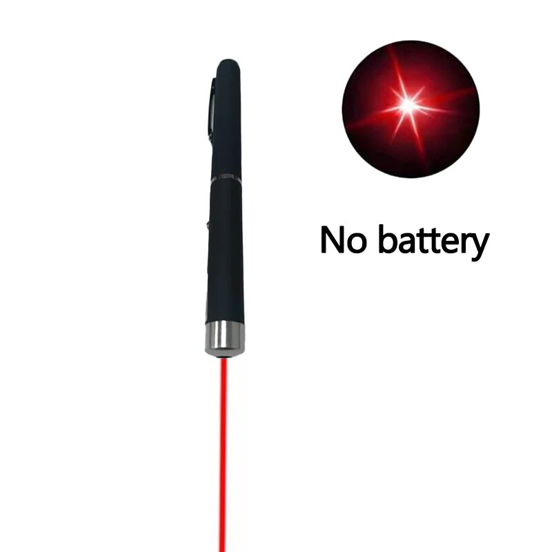 Интерактивный LED-фонарик для кошек Красный, Red 1PCS