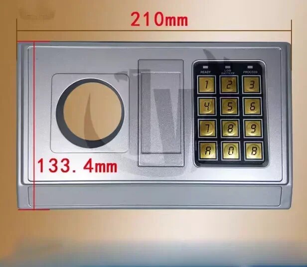 Безопасный электронный кодовый замок Безопасный электронный кодовый замок Световой индикатор Кнопочный замок