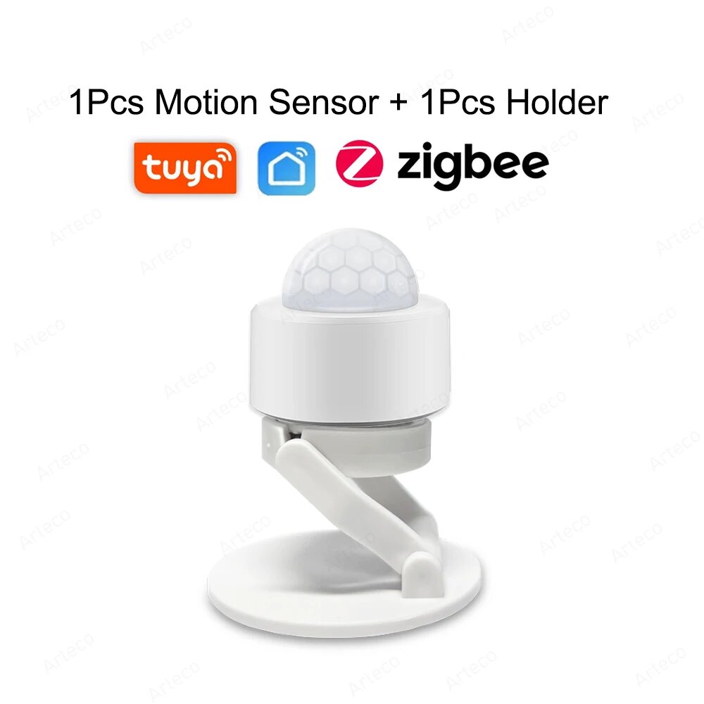 Датчик движения Zigbee, белый, 1 sensor 1 holder