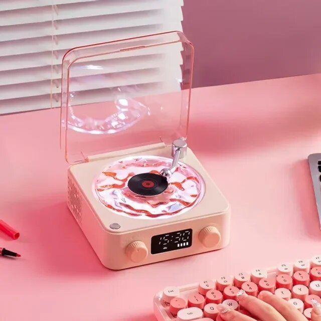 Bluetooth-колонка Hello Kitty Kawaii, аксессуары для аниме «Лило и Стич», портативная RGB-подсветка, украшение для рабочего стола, подарок для девочек на праздник
