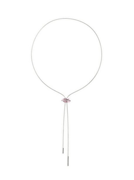 Цепь Fashion jewelry, 1 шт., длина 80 см, серебристый — фото 1