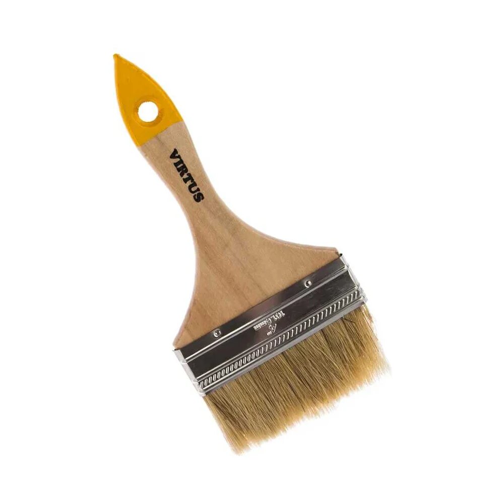 Набор малярных кистей VIRTUS "Slim" натуральная щетина, 100 мм, 12 шт. 001001100s