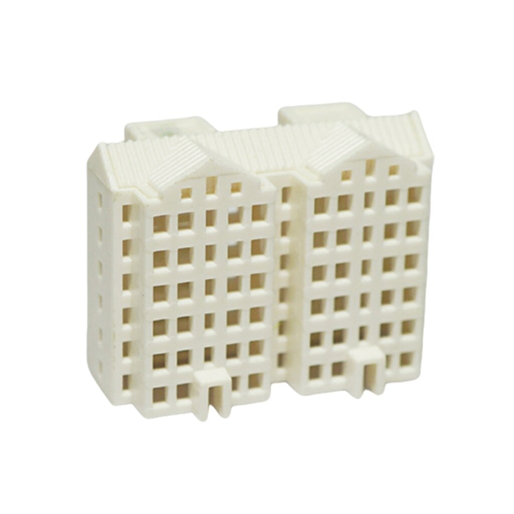 Неокрашенные жилые диорамы Модель здания 1/8001 / 500 в масштабе Реалистичная архитектурная миниатюра для дисплеев ремесел