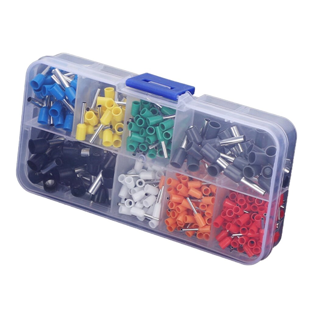 Модернизация, ассортимент гильз для концов кабеля, ассортимент изоляционных наконечников для концов проводов, 400 шт./компл, подходит для домашнего и автомобильного использования