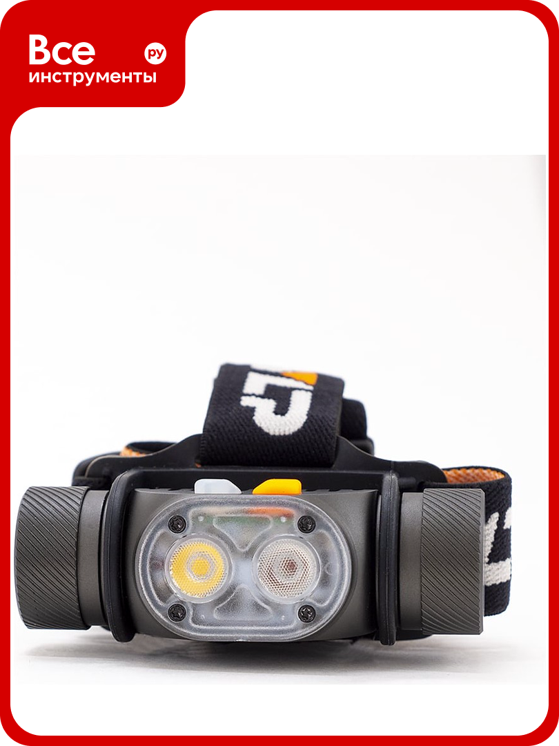 Налобный фонарь яркий ЛУЧ YLP PANDA 2M-RED Sams. LH351D max.350лм +RED 3+3 режима, магнит, под аккумулятор 18650 4606400011330