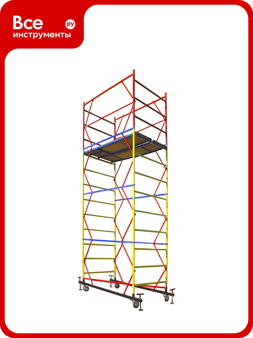 Вышка-тура Gigant 1,2x2м H=6,4м GTT-012, высоте