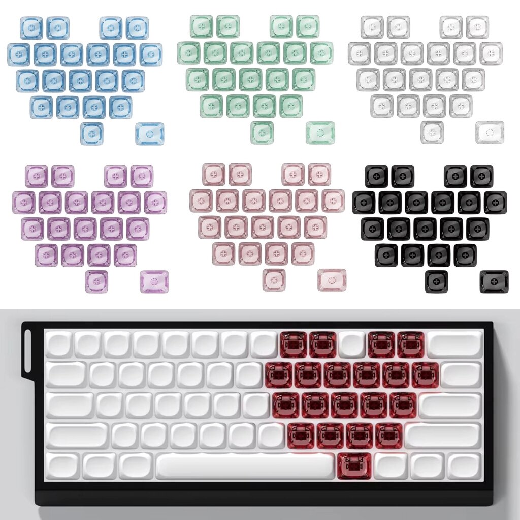 Сердечко Кейкап 21Key MOA Профиль, Зеленый — фото 1