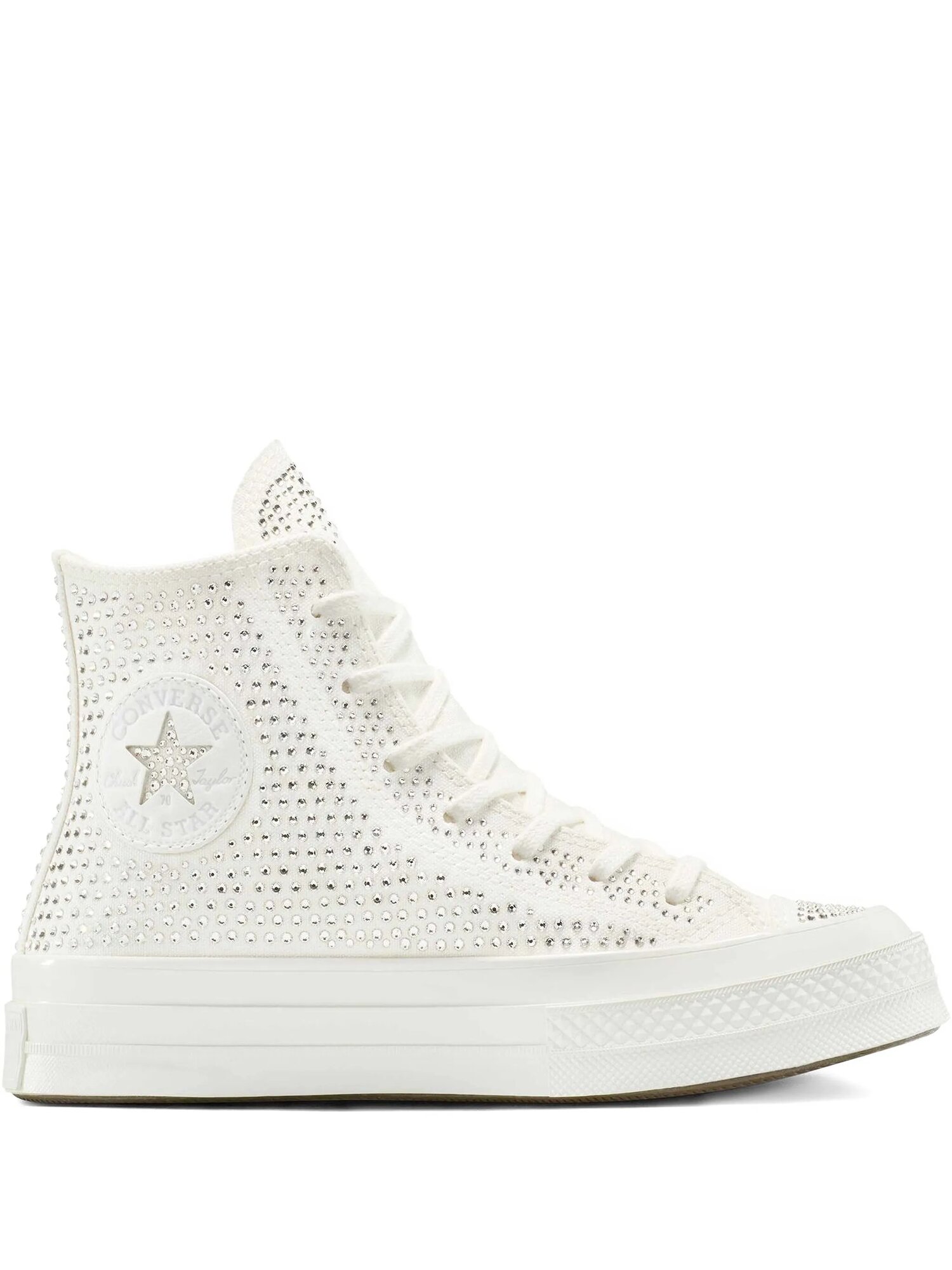 Кроссовки Chuck 70 Hi Swarovski White