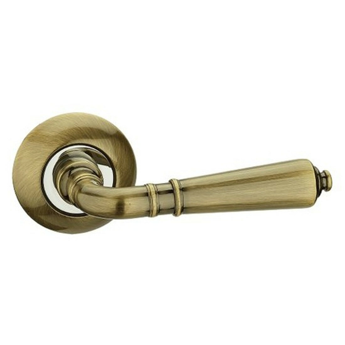 Дверная ручка Archie TEMPLAR S010 173BB, бронза ант, круг. роз