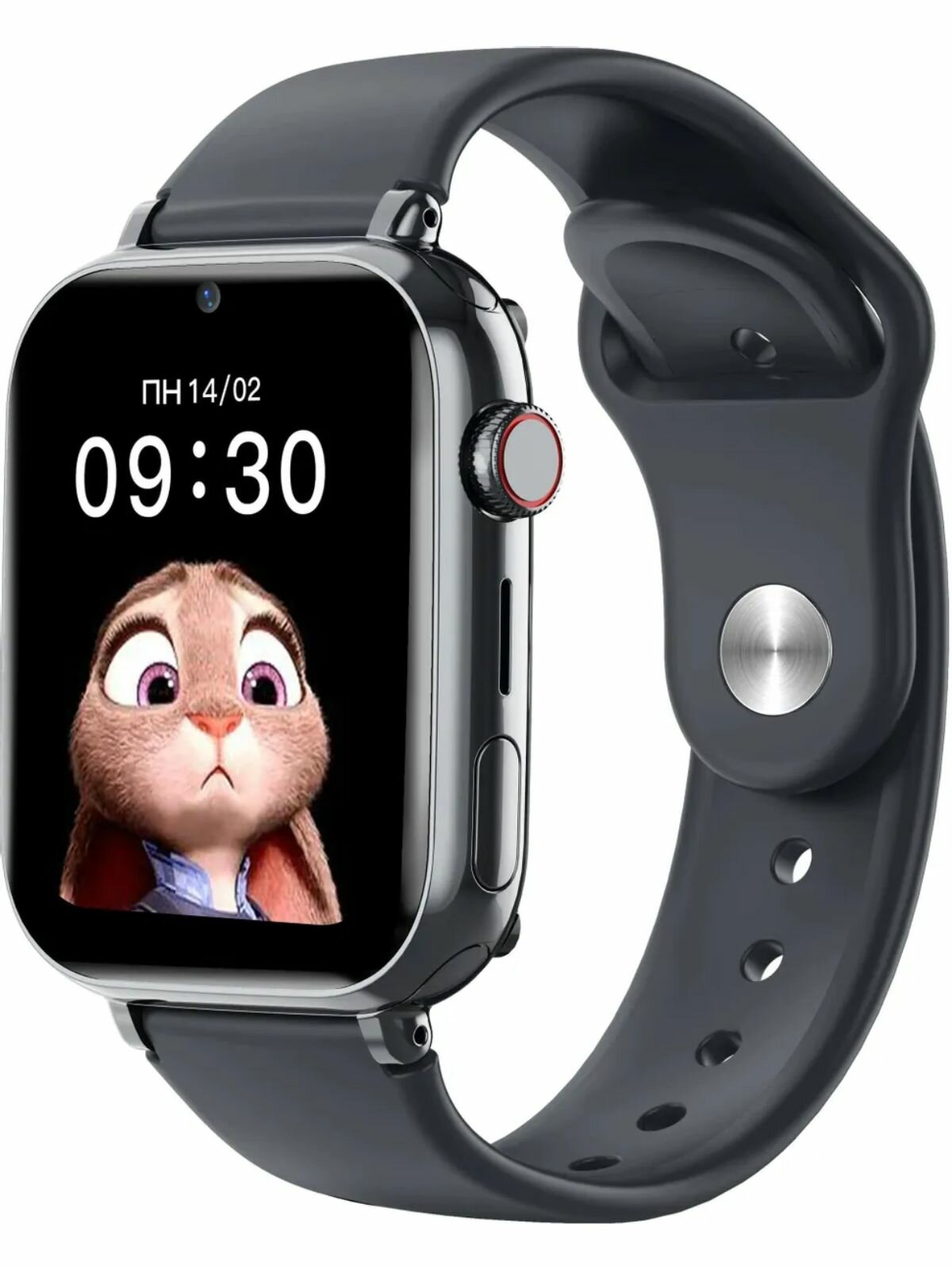 AIMOTO Умные часы детские Concept с поддержкой сим карты, с видеозвонком, GPS геолокацией, 1,85", черный