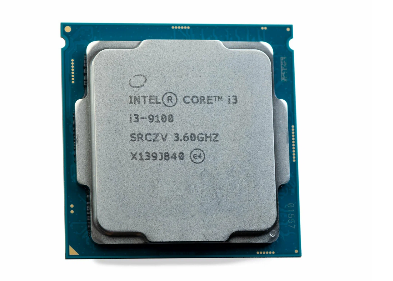 Процессор Intel Core i3-9100 LGA1151 v2, 4 x 3600 МГц Уценка