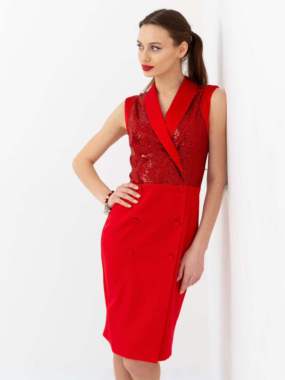 Платье Платье-футляр нарядное вечернее на свадьбу на Новый Год