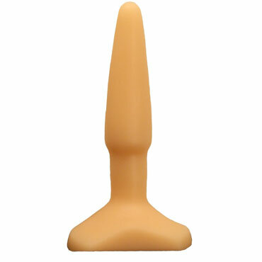 Биоклон Анальная пробка, телесная Небольшого размера