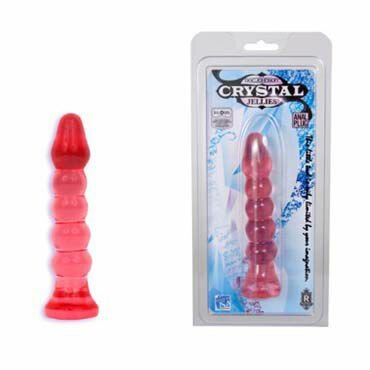 Doc Johnson Crystal Jellies Anal Анальный стимулятор в форме елочки
