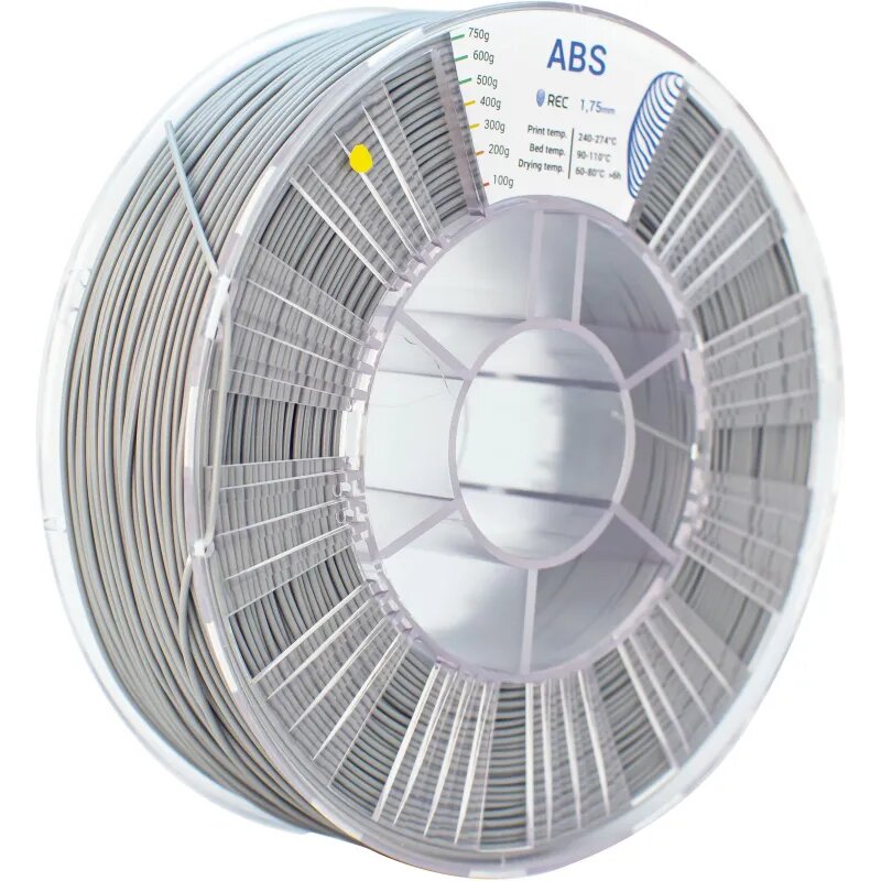 Катушка ABS пластик REC 1.75мм серый 1984904 RR8S2119