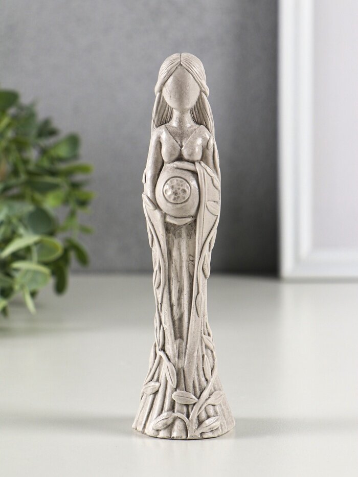 Фигурка гипс «Луна», 15×4 см, под камень